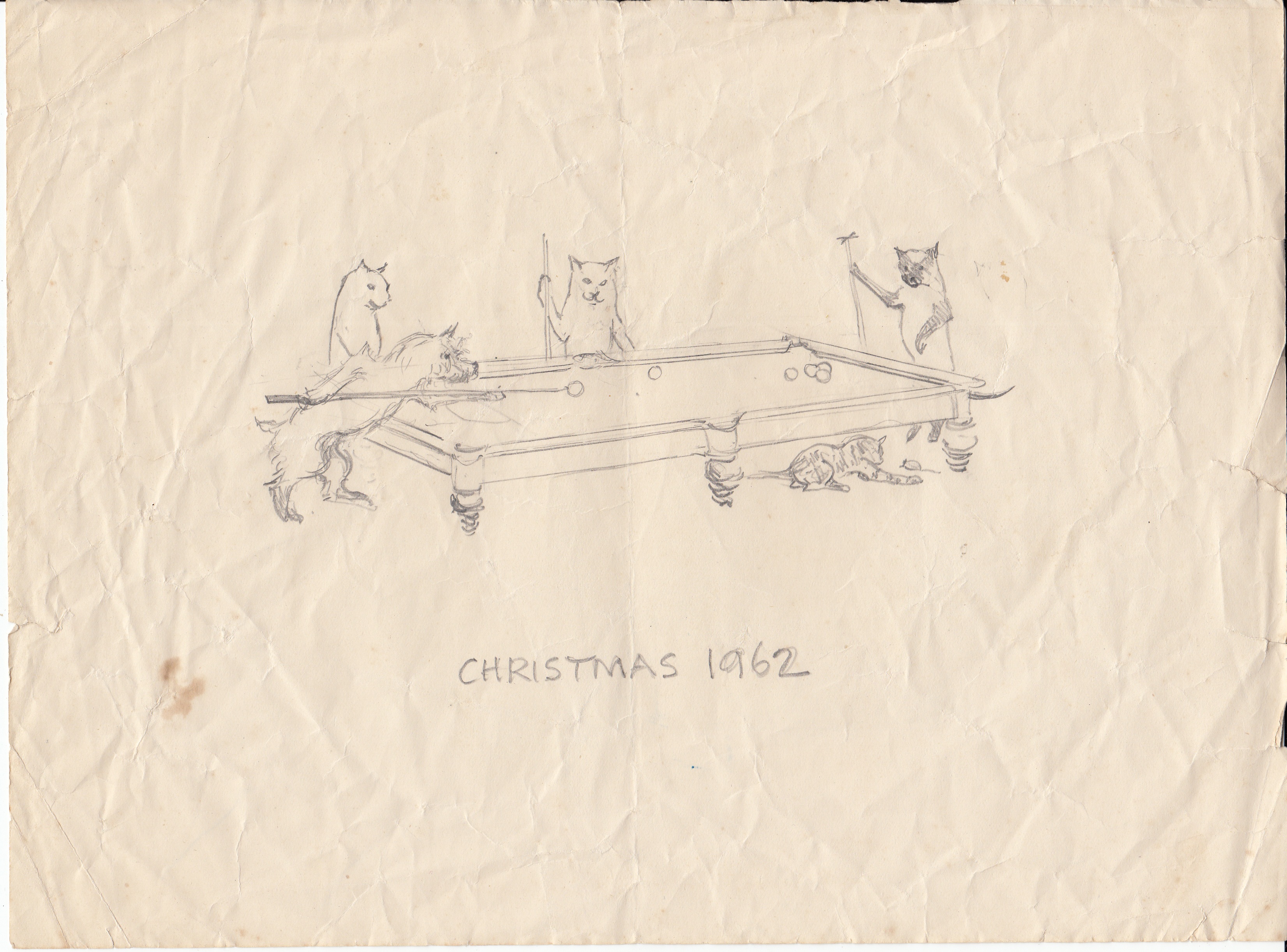 Jack Fielding's Christmas cards | Christmas at Fielding and Platt ...